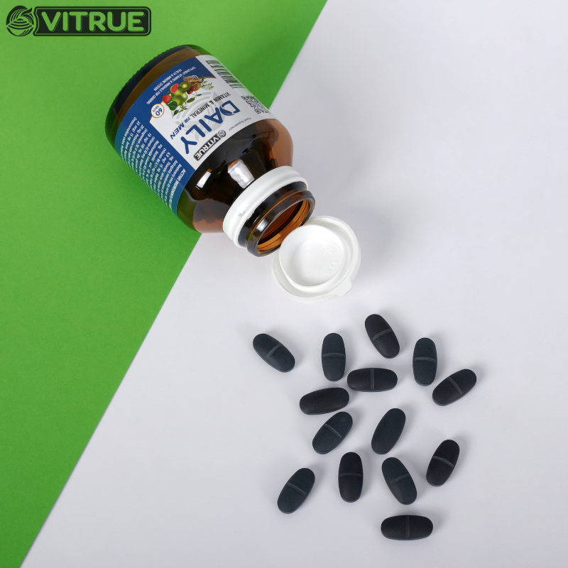 Vitrue Daily Vitamin & Mineral for Men (Nam, Hộp 60 viên)